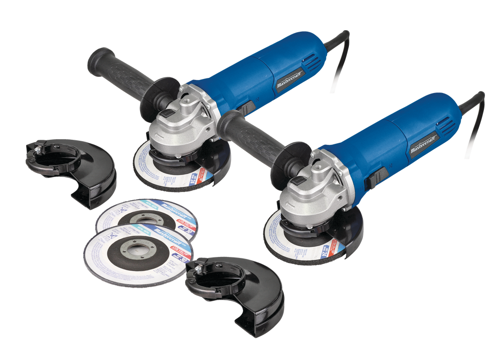 Meuleuse d'angle à fil 6 A Mastercraft avec poignée auxiliaire, disque ...