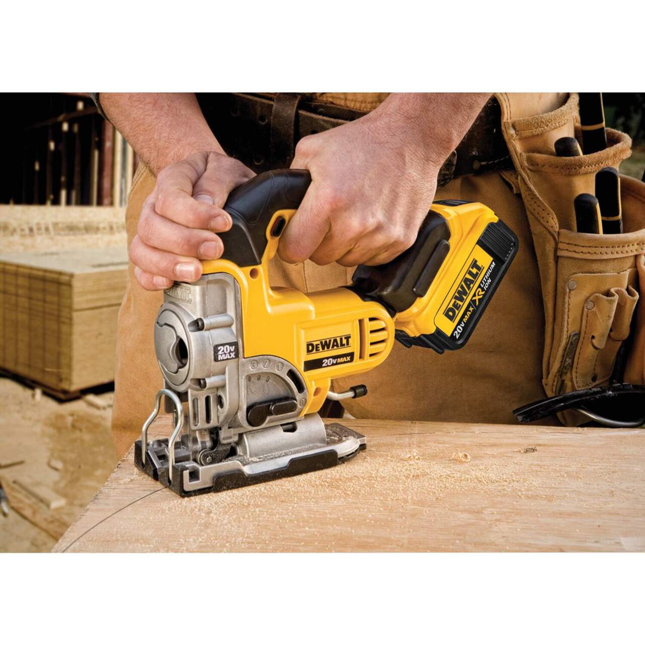 DEWALT DCS331P1 DCS331 20V MAX Li Ion Cordless Jig Saw with 20V MAX 4.0Ah Battery Tool Kit Canadian Tire