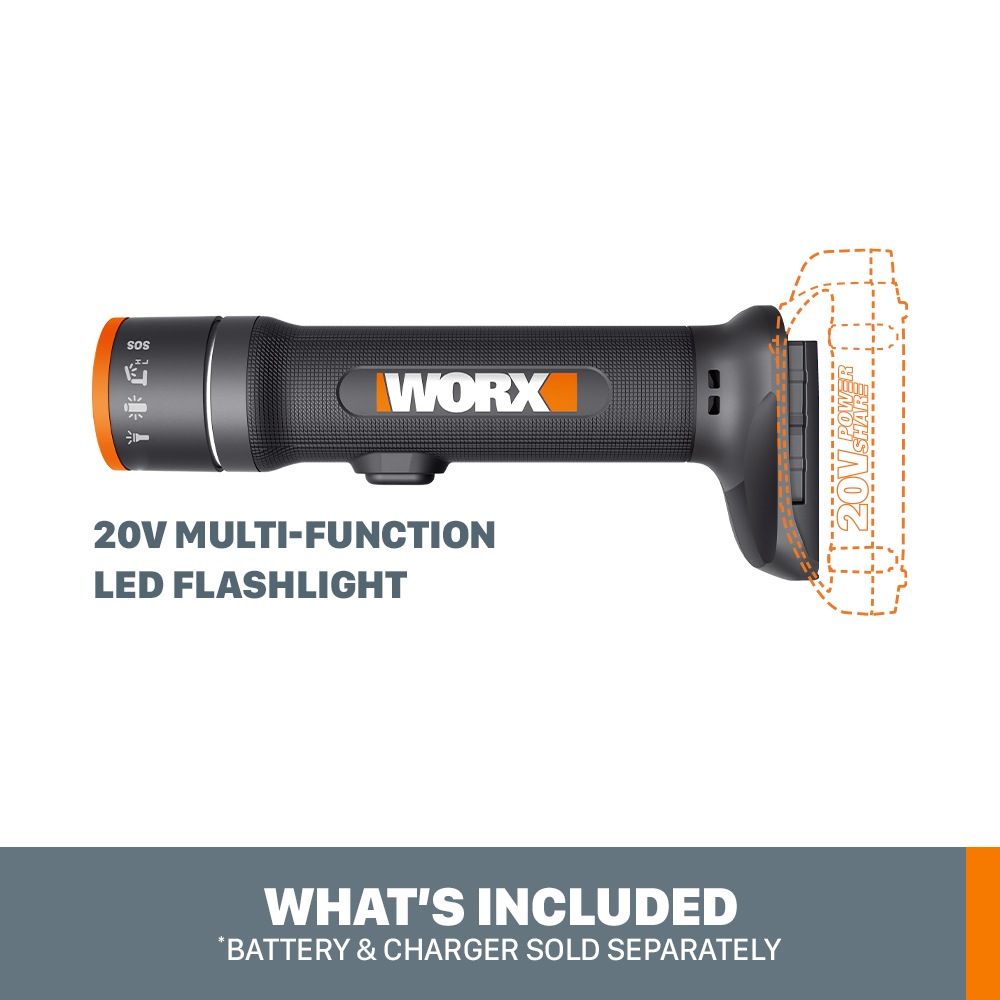 WORX 20V Multi-function LED Light (Tool Only) | Canadian Tire