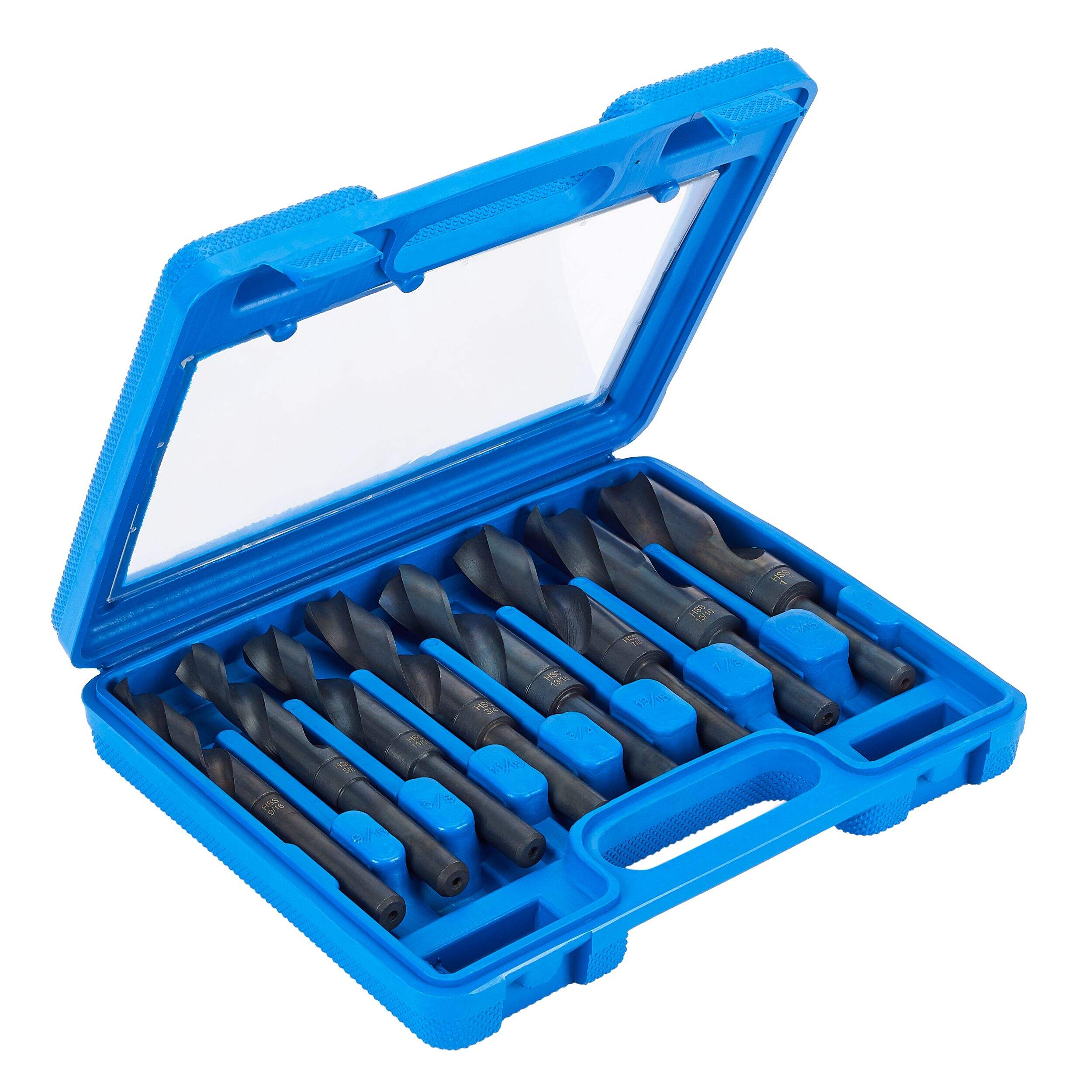 Mastercraft Silver & Deming Black Oxide Drill Bit Set for Wood, Metal ...