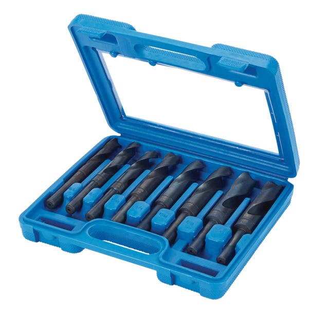 Mastercraft Silver & Deming Black Oxide Drill Bit Set for Wood, Metal ...