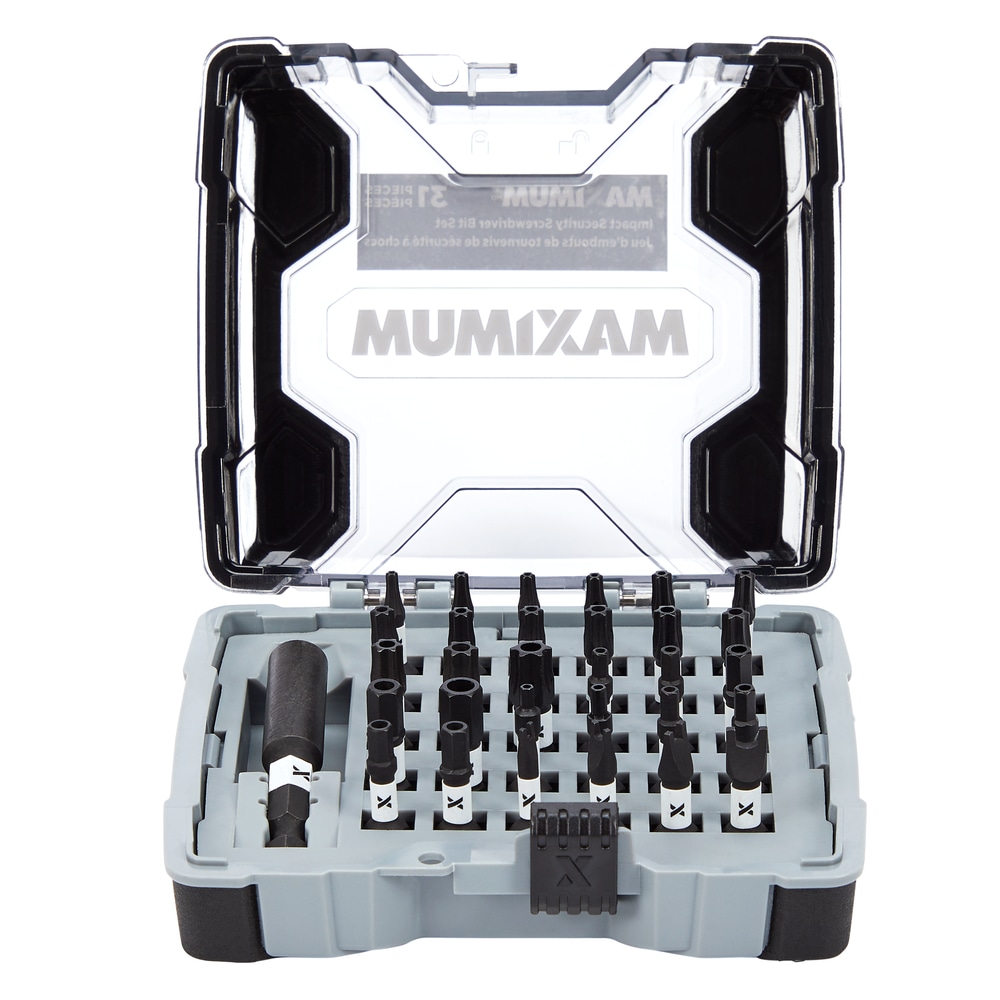 MAXIMUM Impact Security Magnetic Carbide Assorted Screwdriver & Drill ...