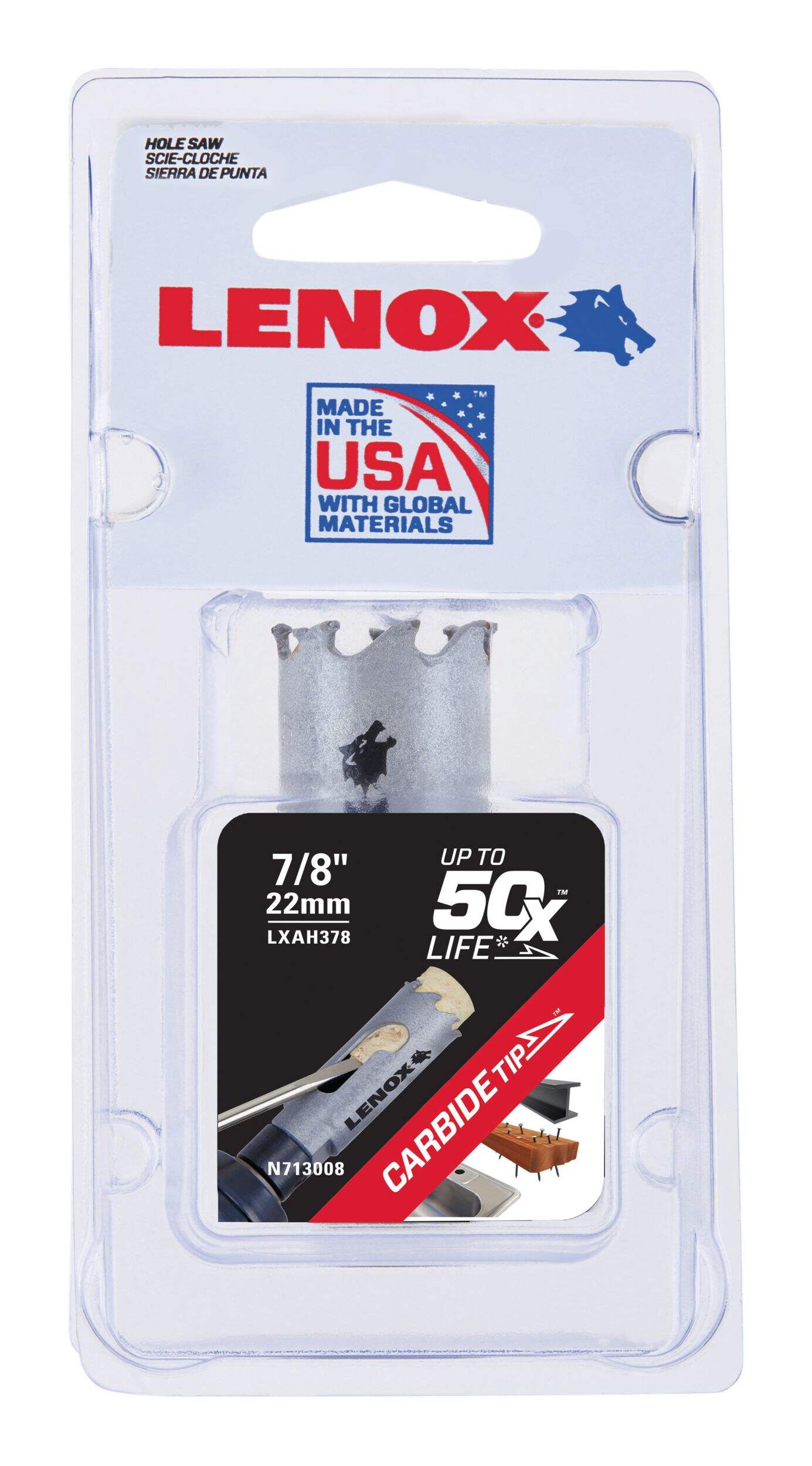 Lenox Carbide Tipped Hole Saw for Wood, Metal | Canadian Tire