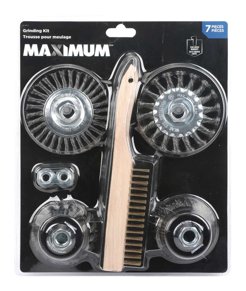 MAXIMUM Carbon Steel Grinding Kit for Metal, 7-pc | Canadian Tire