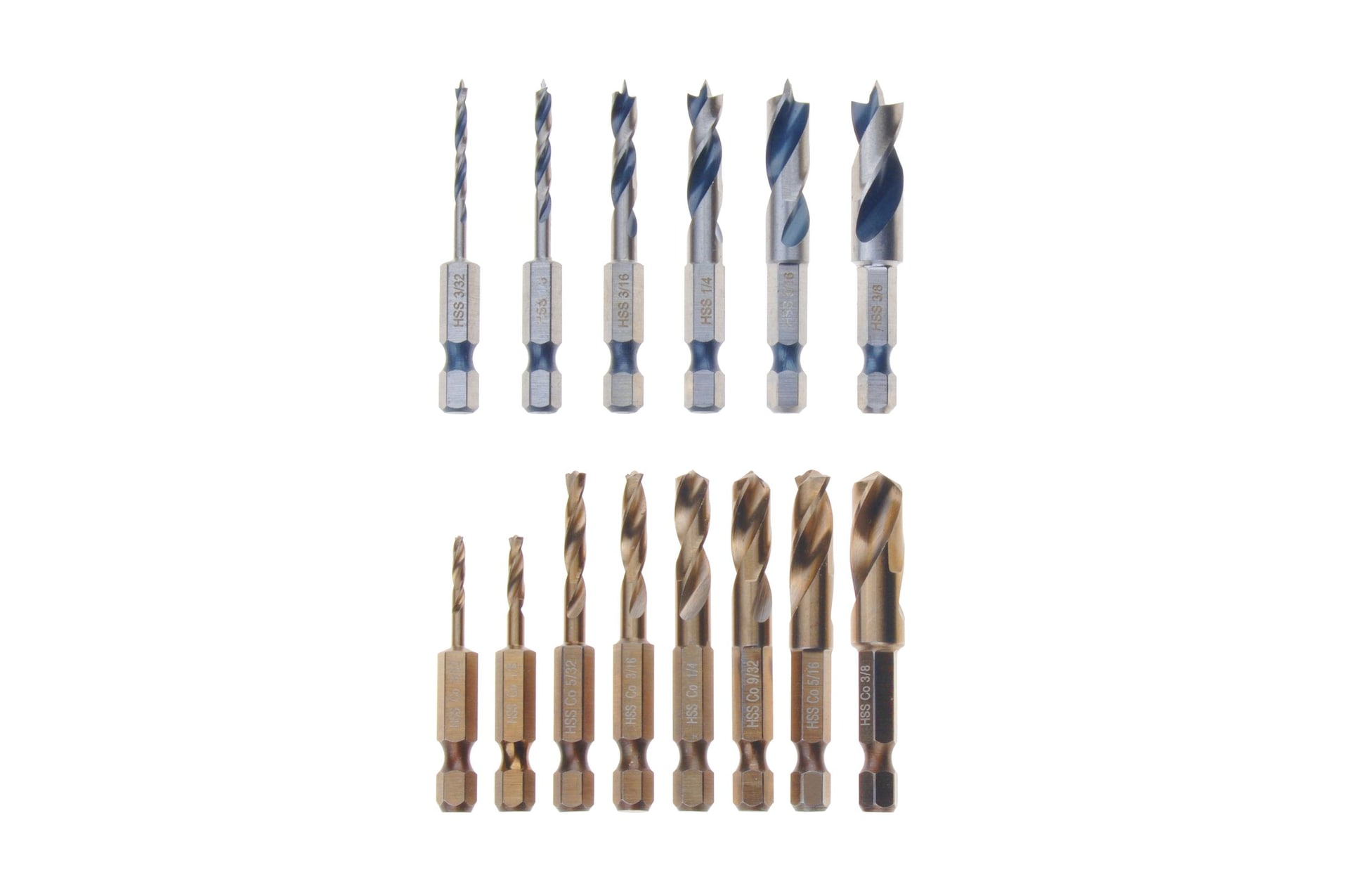 MAXIMUM Stubby Cobalt/Brad Drill Bit Set, 14-Piece | Canadian Tire