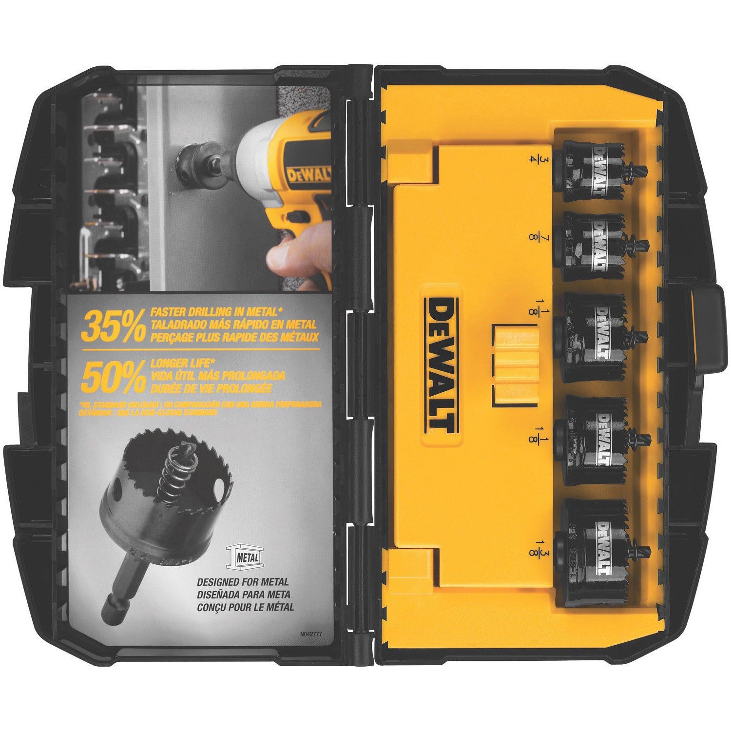 DEWALT Impact Rated Hole Saw Set 5 pc Canadian Tire