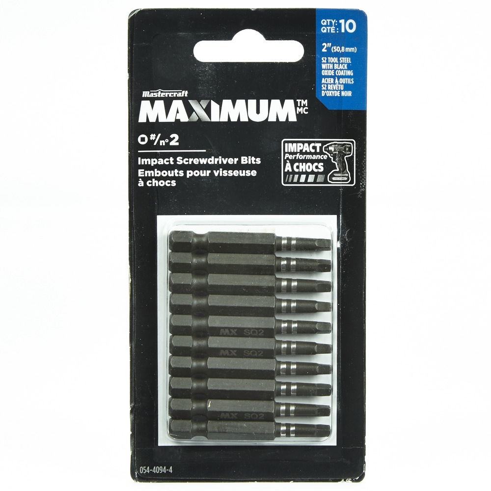 MAXIMUM SQ2 Impact Bit, 2-in | Canadian Tire