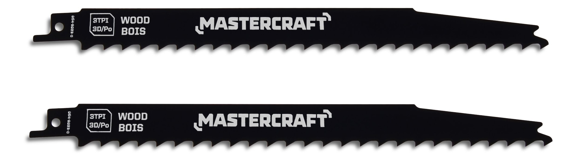 Mastercraft 9 in 3 TPI Cobalt Reciprocating Saw Blades for Wood 2 pk Canadian Tire