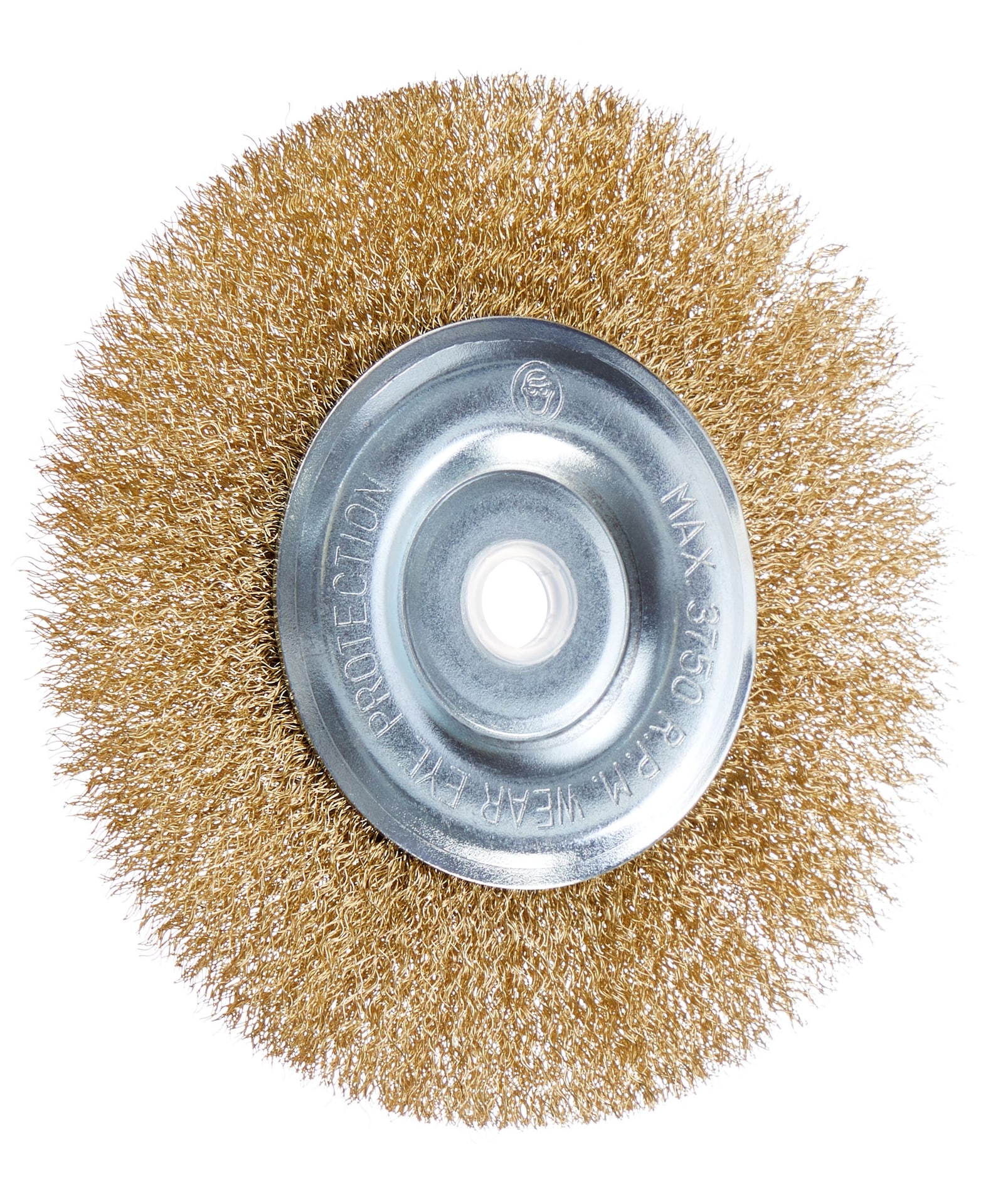Mastercraft 6-in Crimped Metal Fine Wire Wheel Brush, 5/8-in Arbor ...