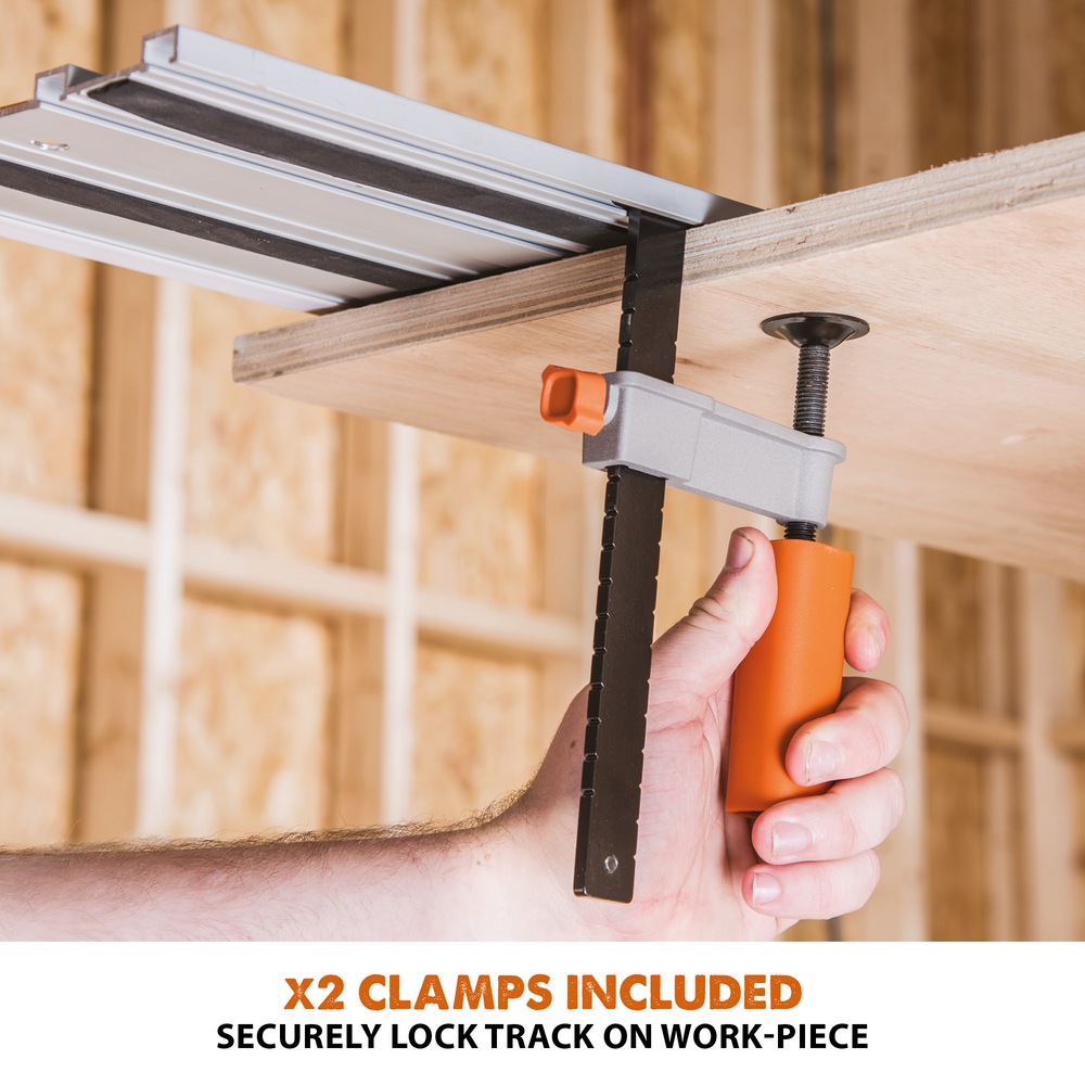 Evolution Saw Track 55-in Aluminum Guide Rails for Non-Ferrous Metal ...