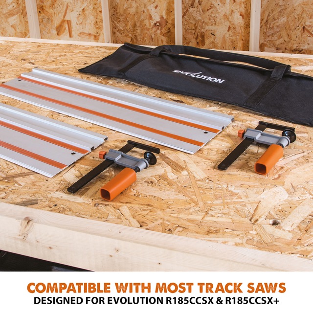 Evolution Saw Track 55-in Aluminum Guide Rails for Non-Ferrous Metal ...