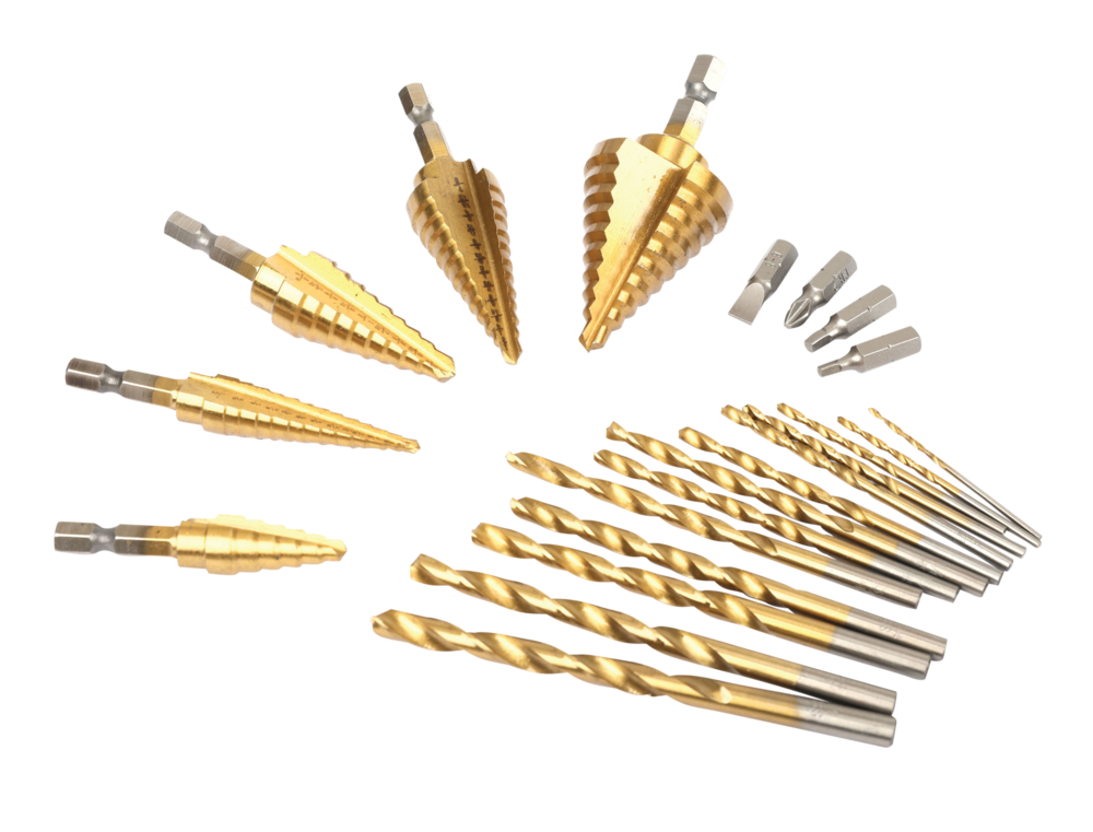 Mastercraft Titanium-Coated Drill Bit Combo Set, 18-pc | Canadian Tire