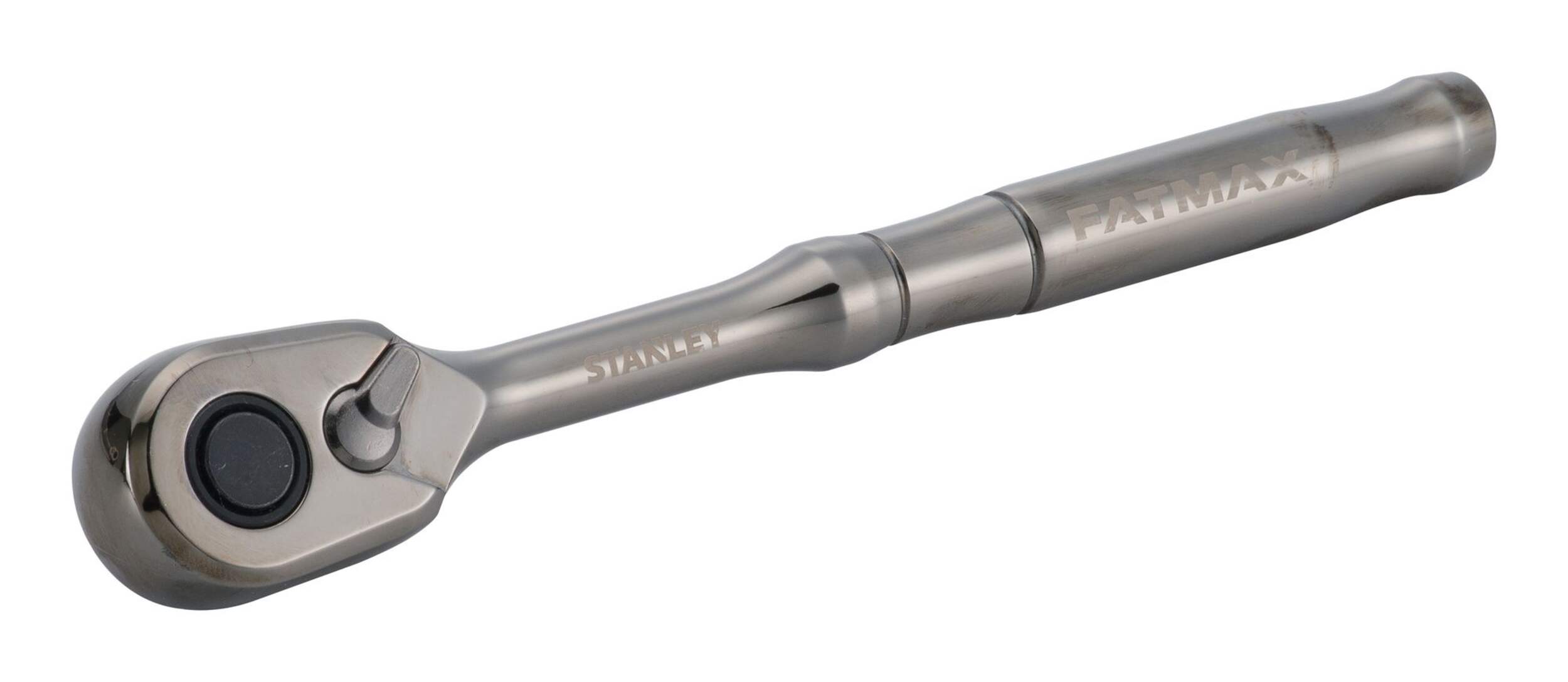 Stanley Fatmax 120T Gun Metal Chrome Ratchet, 3/8-in Drive | Canadian Tire