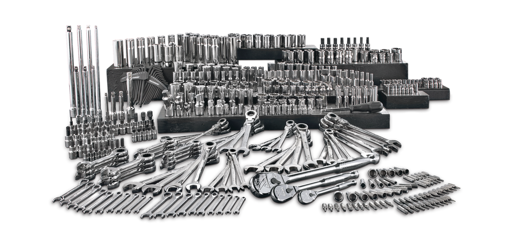 MAXIMUM Master Socket & Wrench Set, 500-pc, CRV, Nickel-Chrome Plating ...