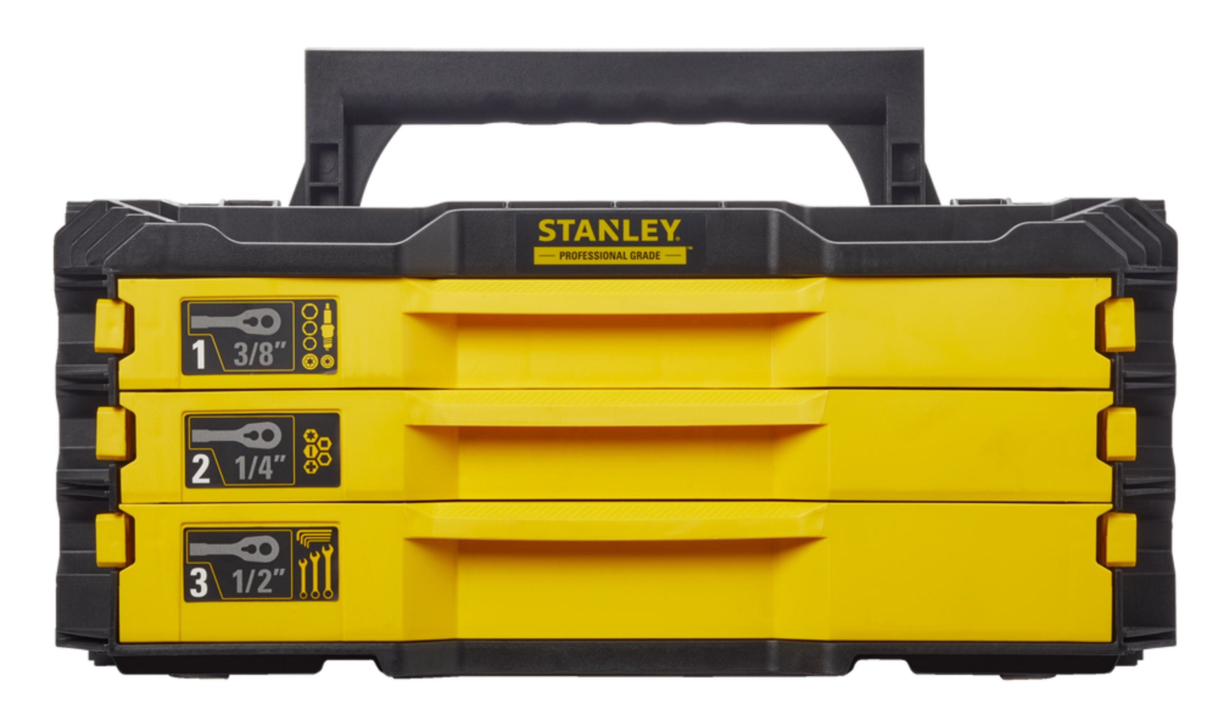 Stanley Professional Grade Black Chrome Socket Set, SAE/Metric, 236-pc ...