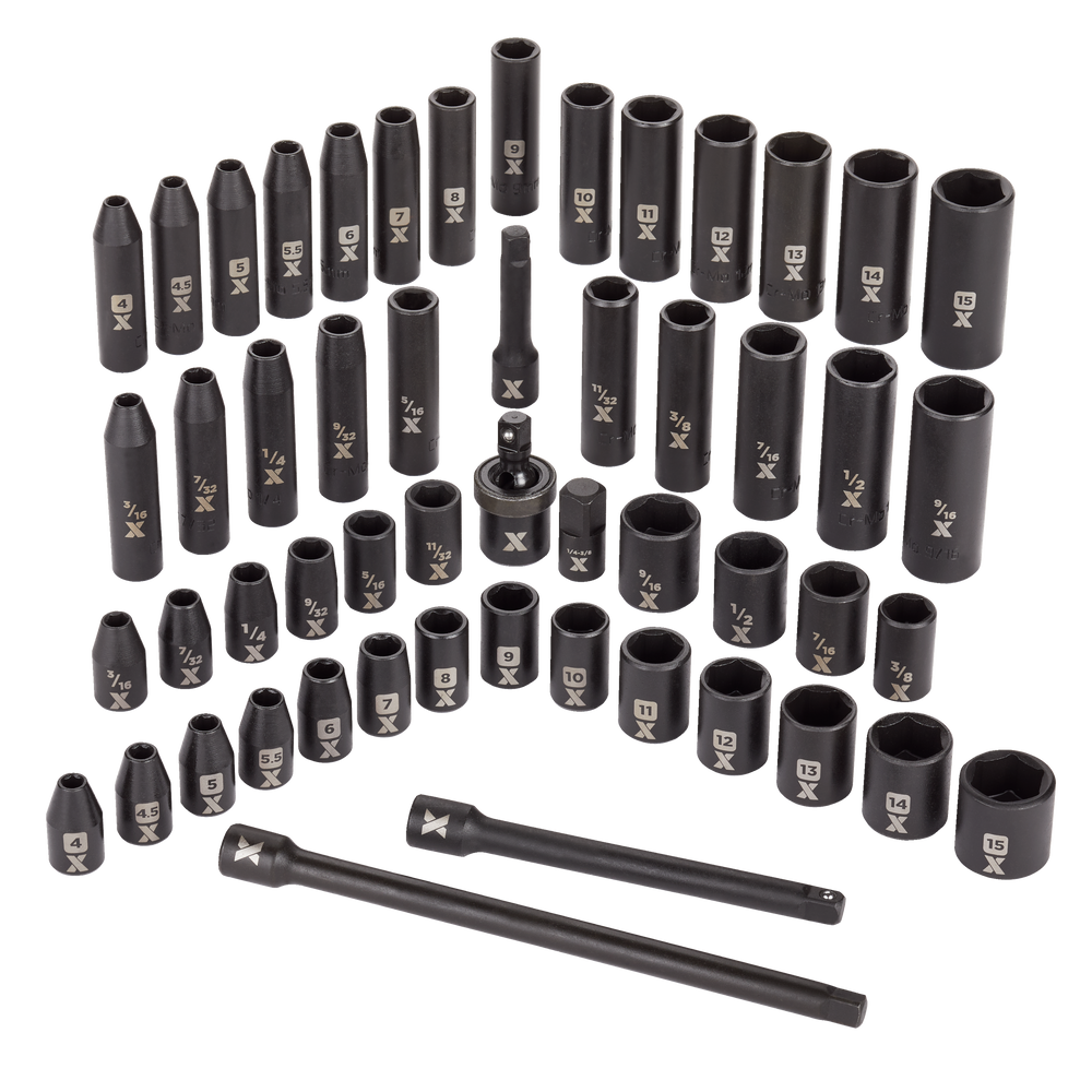 MAXIMUM 1/4-in Drive Impact Socket Set, 53-pc | Canadian Tire