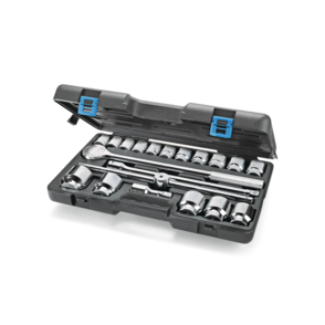 Mastercraft Socket Set 20-pc, 3/4-in Drive, SAE, Steel, Chrome ...