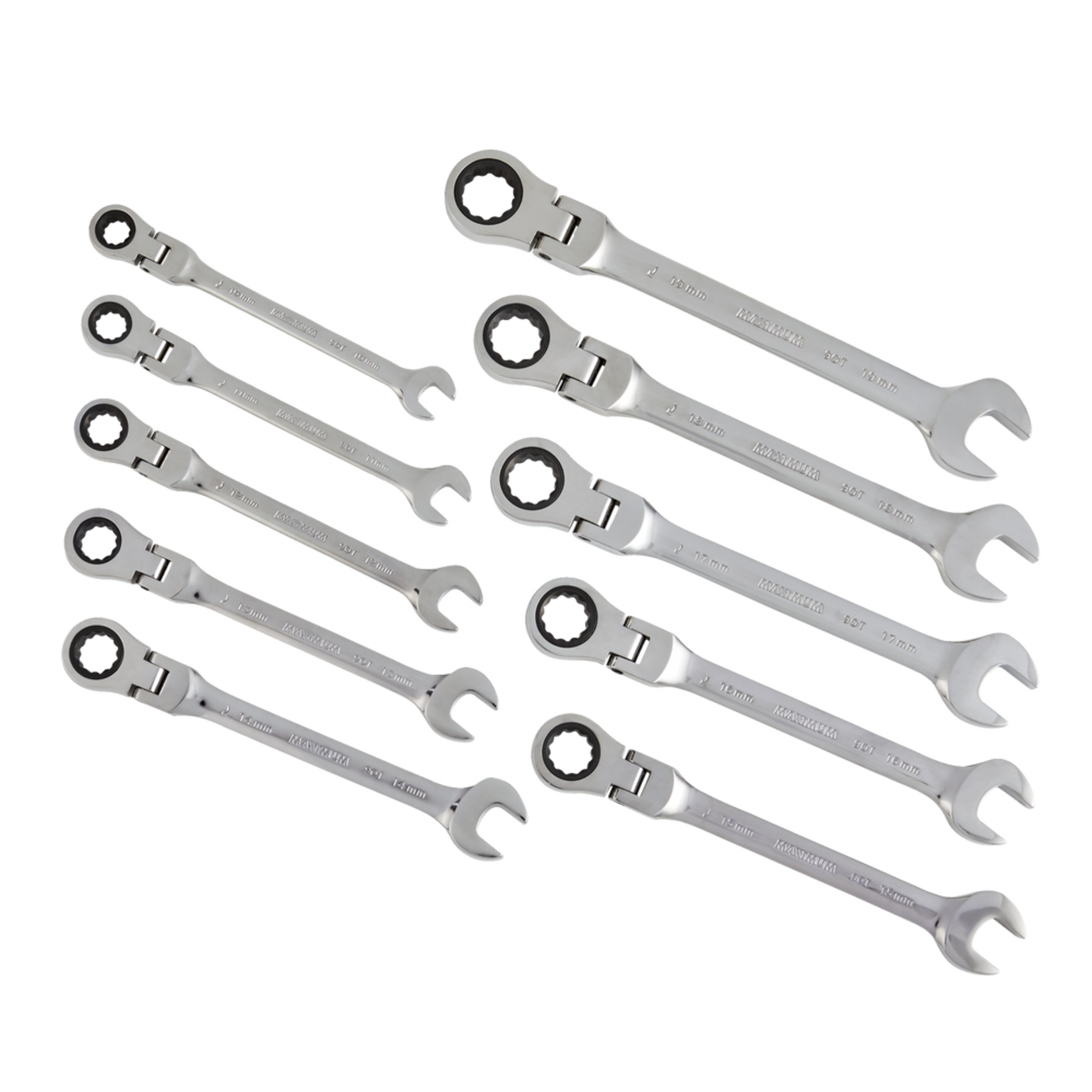 Clés à cliquet à tête articulée MAXIMUM, 90 dents, métrique, paq. 10 | Canadian Tire