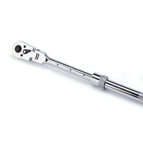 MAXIMUM 3/8-in Drive Flex Head Extendable Ratchet, CRV, Nickel-Chrome ...