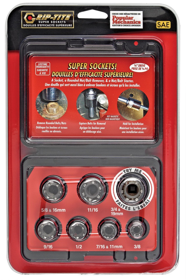 Grip-Tite Rusted Bolt Remover Metric Socket Set | Canadian Tire