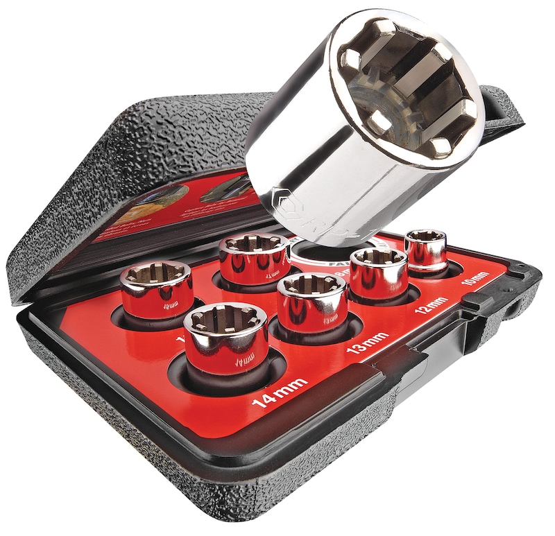 Grip-Tite Rusted Bolt Remover Metric Socket Set | Canadian Tire