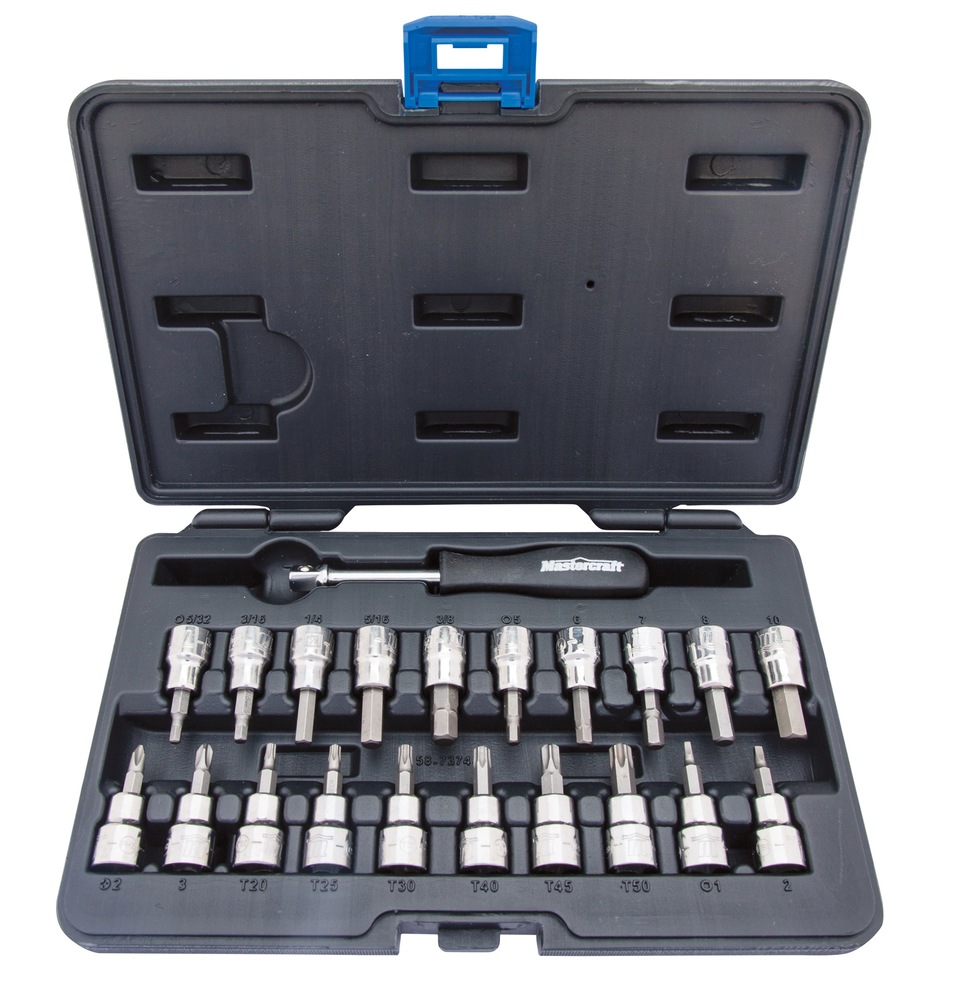 Mastercraft Bit Set, 3/8-in, 21-pc | Canadian Tire