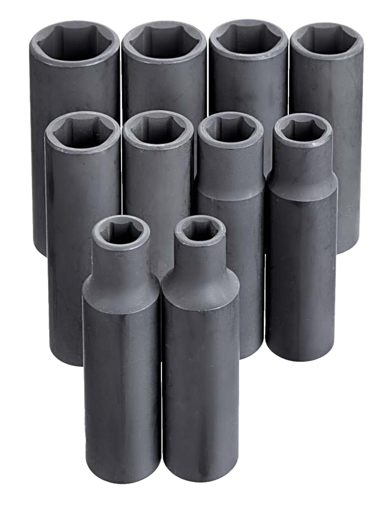 MAXIMUM 1/2-in Drive Deep Impact Socket Set, SAE, 10-pc | Canadian Tire