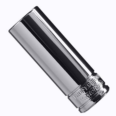 Douille longue à prise de 1/4 po MAXIMUM, tailles variées, 6 points, placage nickel/chrome ...