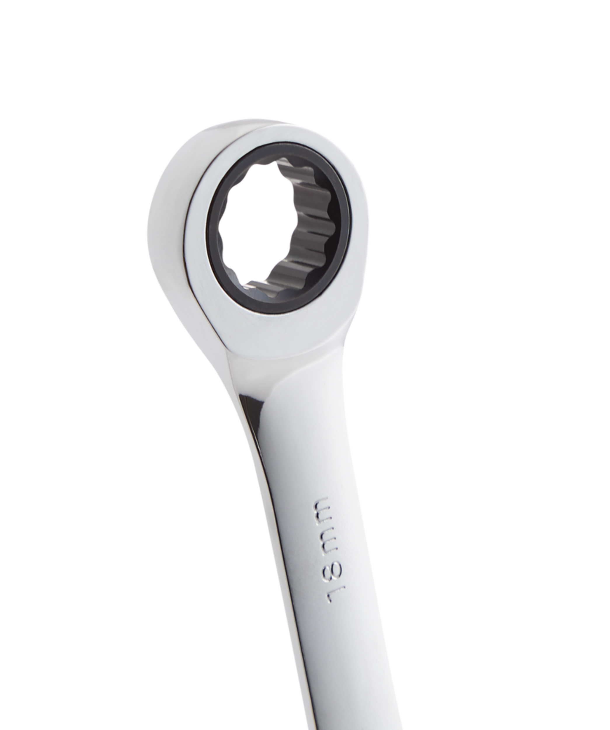 MAXIMUM Ratcheting Wrench Set, Metric, Nickel-Chrome Plating, 7-pc ...