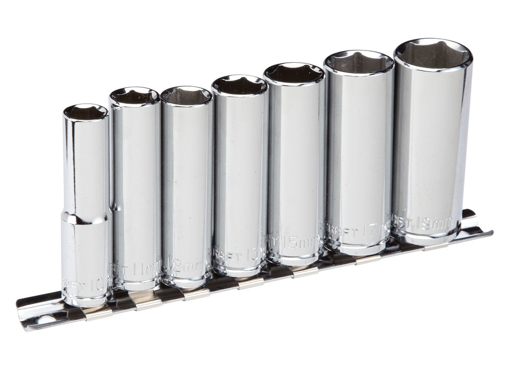8-piece 3/8-in.-Drive Deep-Depth Socket Set | Canadian Tire
