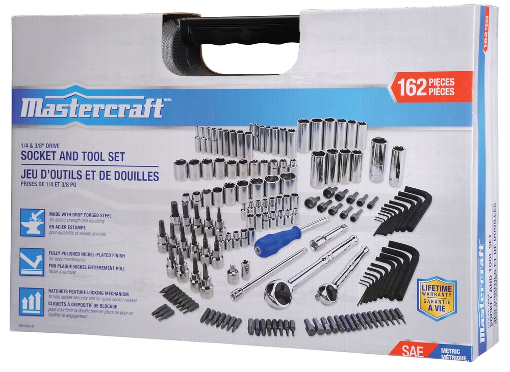 Mastercraft Socket Set, 162-pc | Canadian Tire