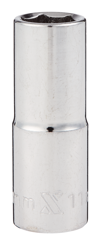 Douille longue 11 mm à prise de 3/8 po MAXIMUM, 6 points, placage chromé | Canadian Tire