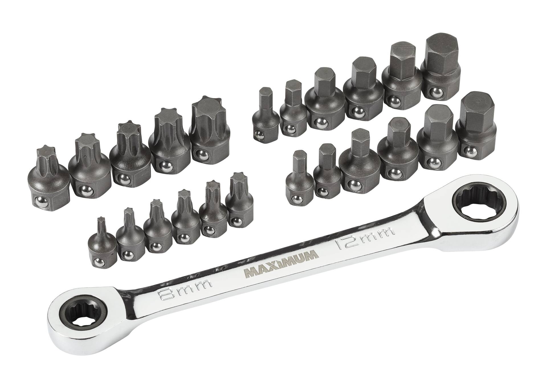 MAXIMUM Ratcheting Bit Wrench Set 24 pc Canadian Tire