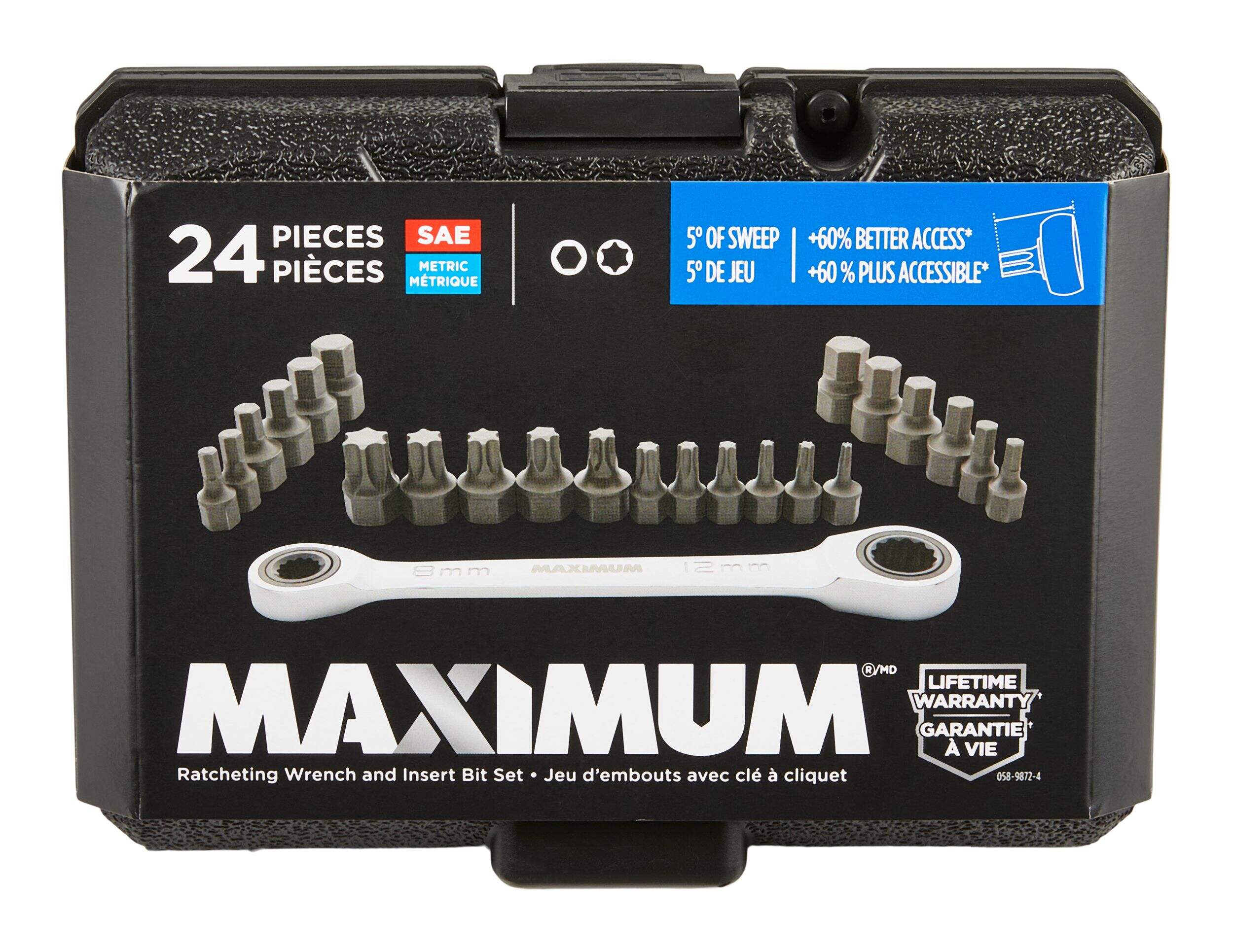 MAXIMUM Ratcheting Bit Wrench Set, 24-pc | Canadian Tire