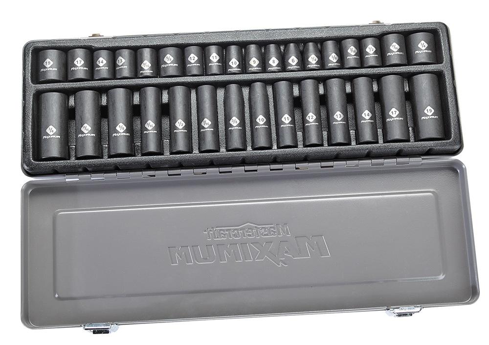 Mastercraft Impact Socket Set with Swivel Sockets | Canadian Tire