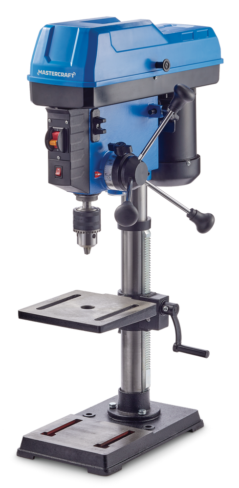 Perceuse à colonne avec lumière à DEL Mastercraft, 10 po | Canadian Tire