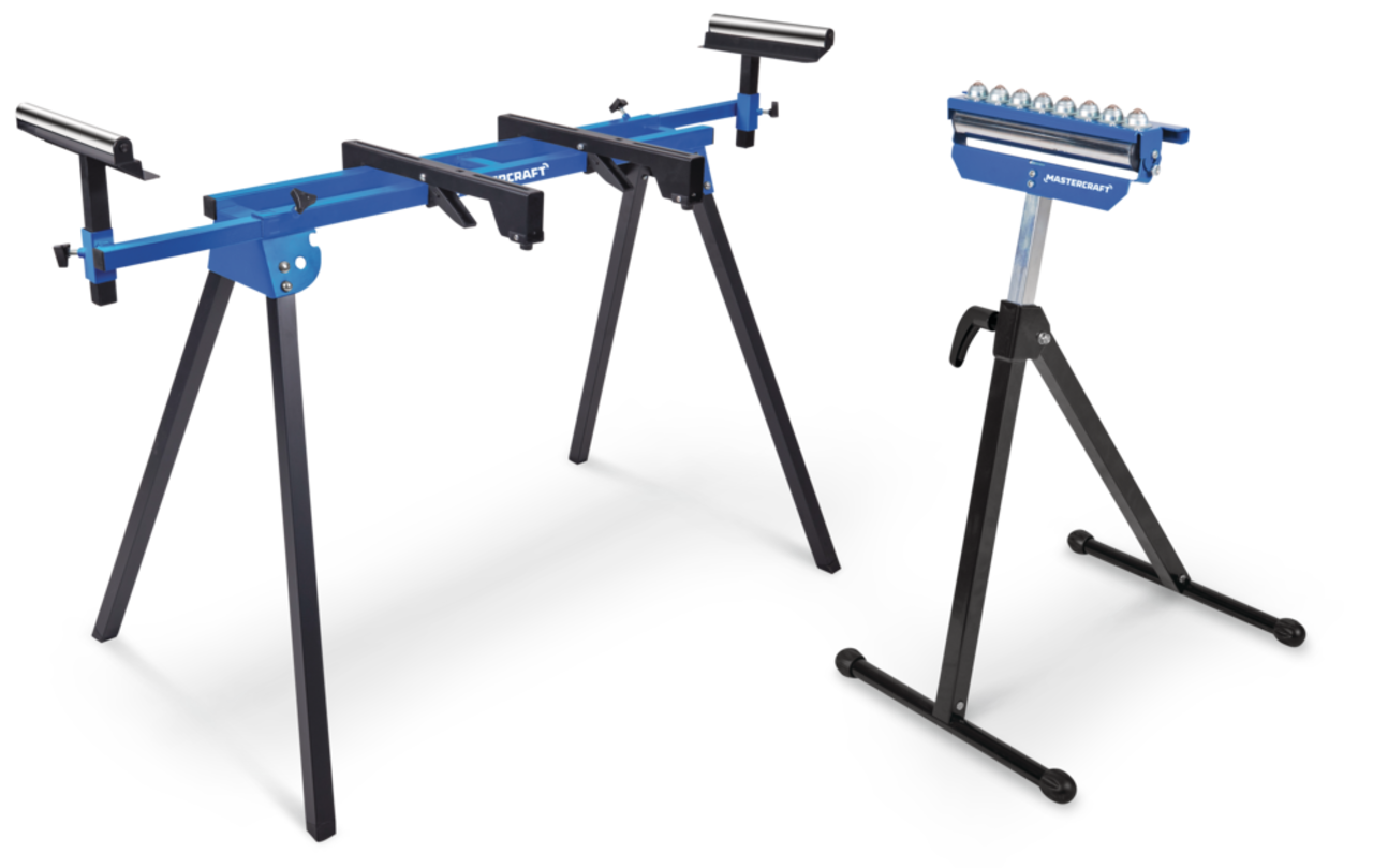 Mastercraft Mitre Saw Stand with Bonus Support Stand Canadian Tire