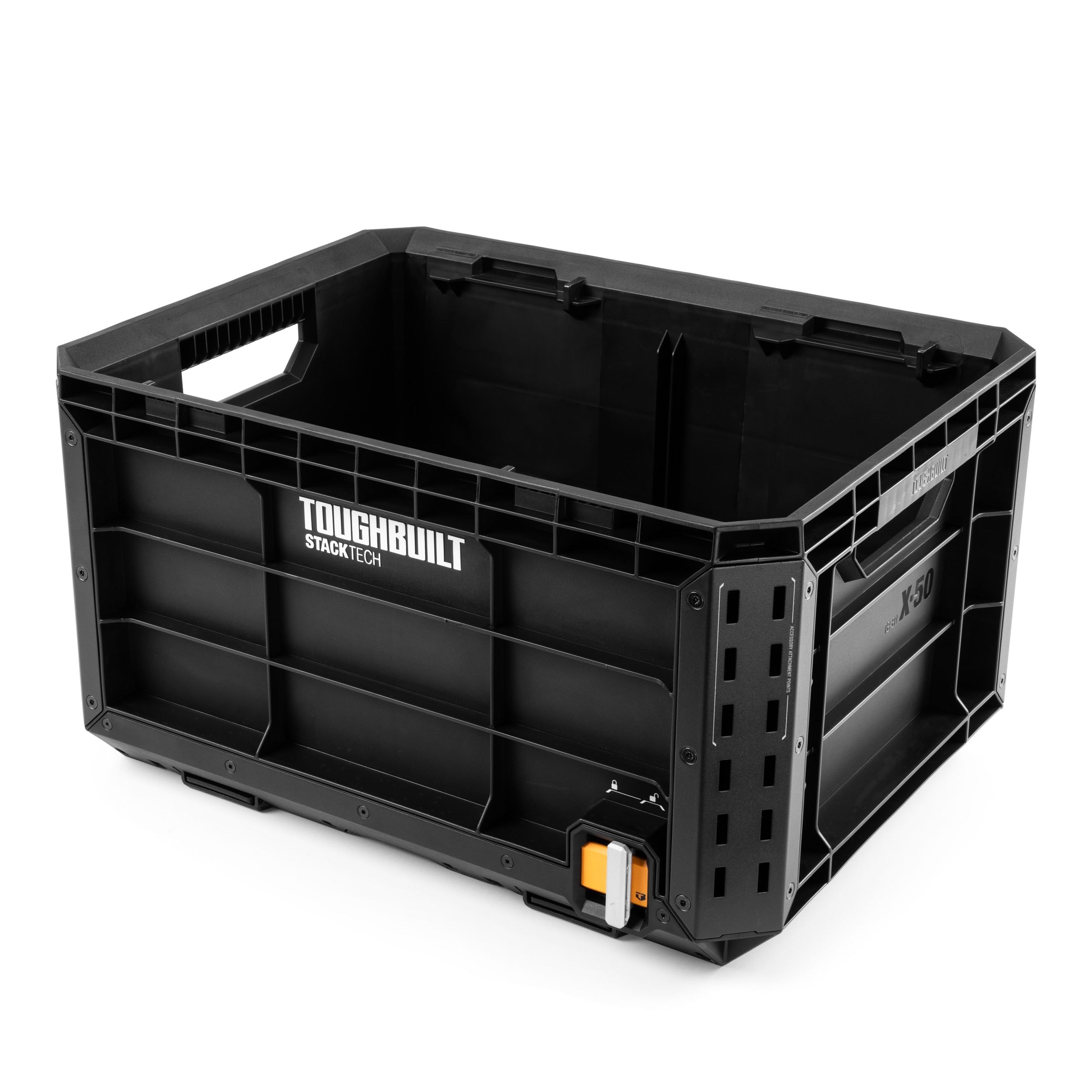 ToughBuilt StackTech Auto-Locking Tool Storage Crate | Canadian Tire