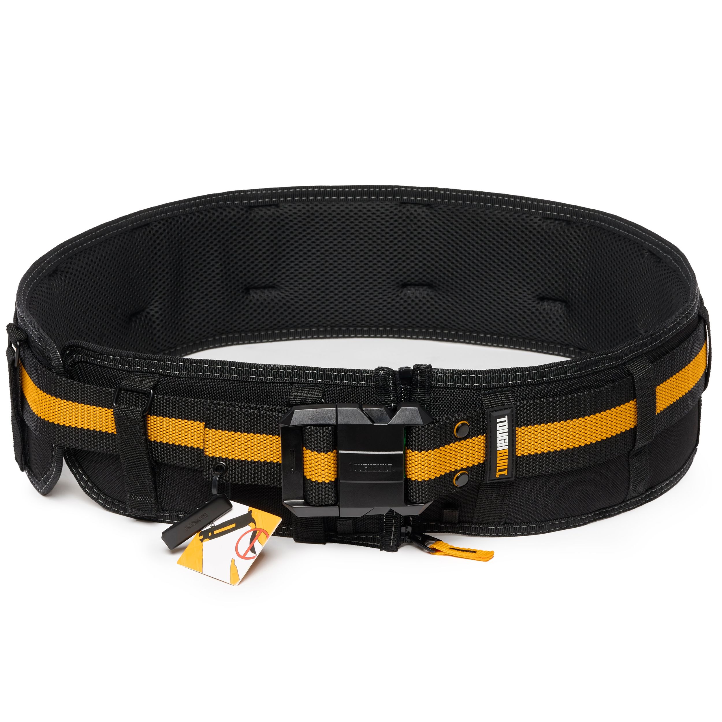 ToughBuilt ClipTech Zip-Off Padded Work Belt, Black | Canadian Tire