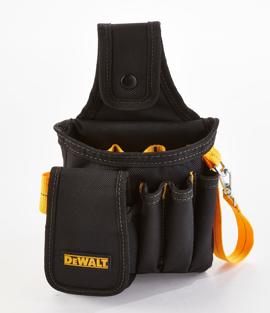 DEWALT Small Technician's Tool Pouch/Utility Pouch w/ 10 Pockets ...