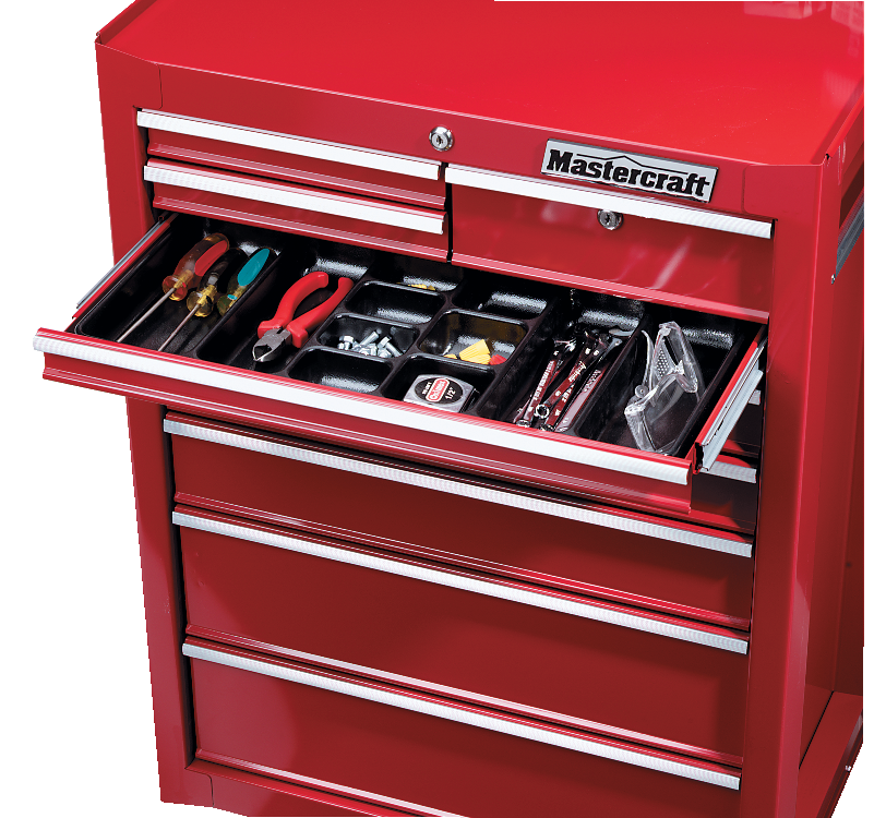 Mastercraft Compact Drawer Tray w/ Compartments, 22x10x2-in | Canadian Tire