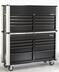 MAXIMUM Rolling Tools Storage Cabinet w/ 9 Drawers, Black, 57-in ...