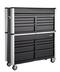 MAXIMUM Rolling Tools Storage Cabinet w/ 9 Drawers, Black, 57-in ...
