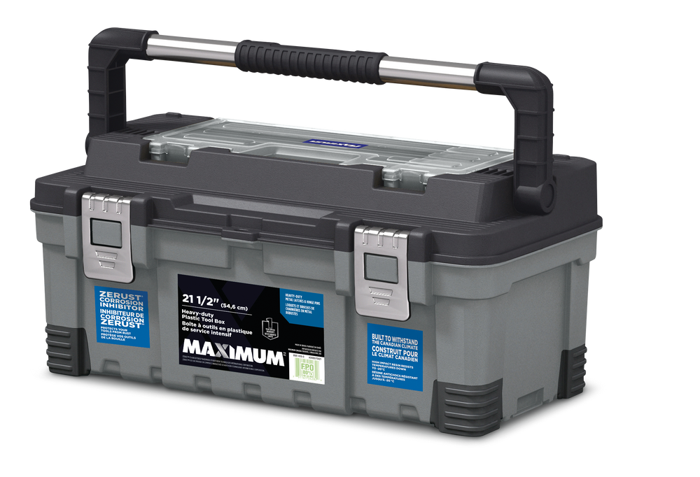 MAXIMUM Heavy-Duty Resin Toolbox, 22-in | Canadian Tire