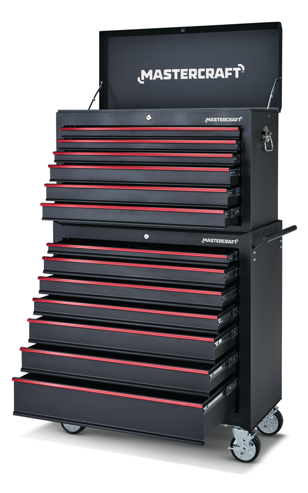 mastercraft 12 drawer tool chest