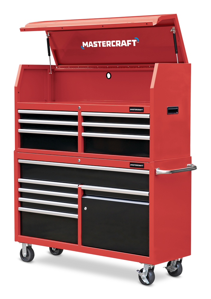 Mastercraft Tool Chest w/ 6 Drawers, Red, 53-in | Canadian Tire