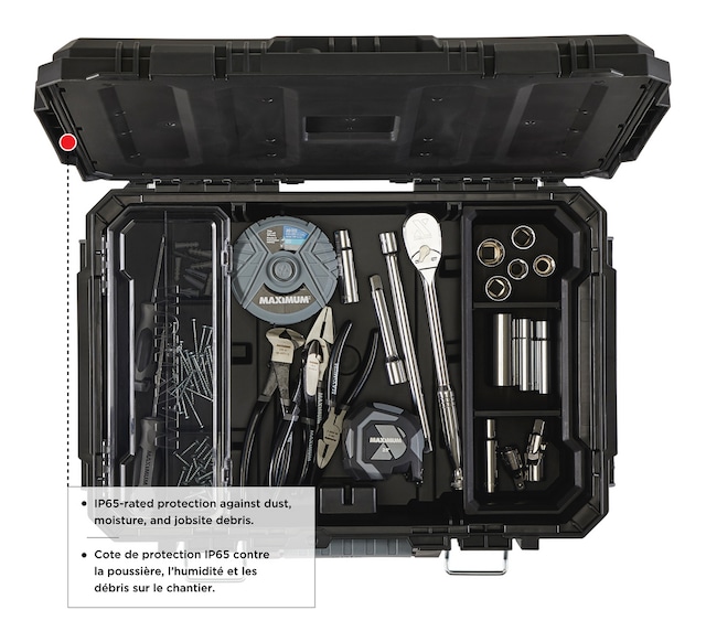 MAXIMUM Brix Modular Portable Toolbox/Tool Storage System w/ Wheels ...