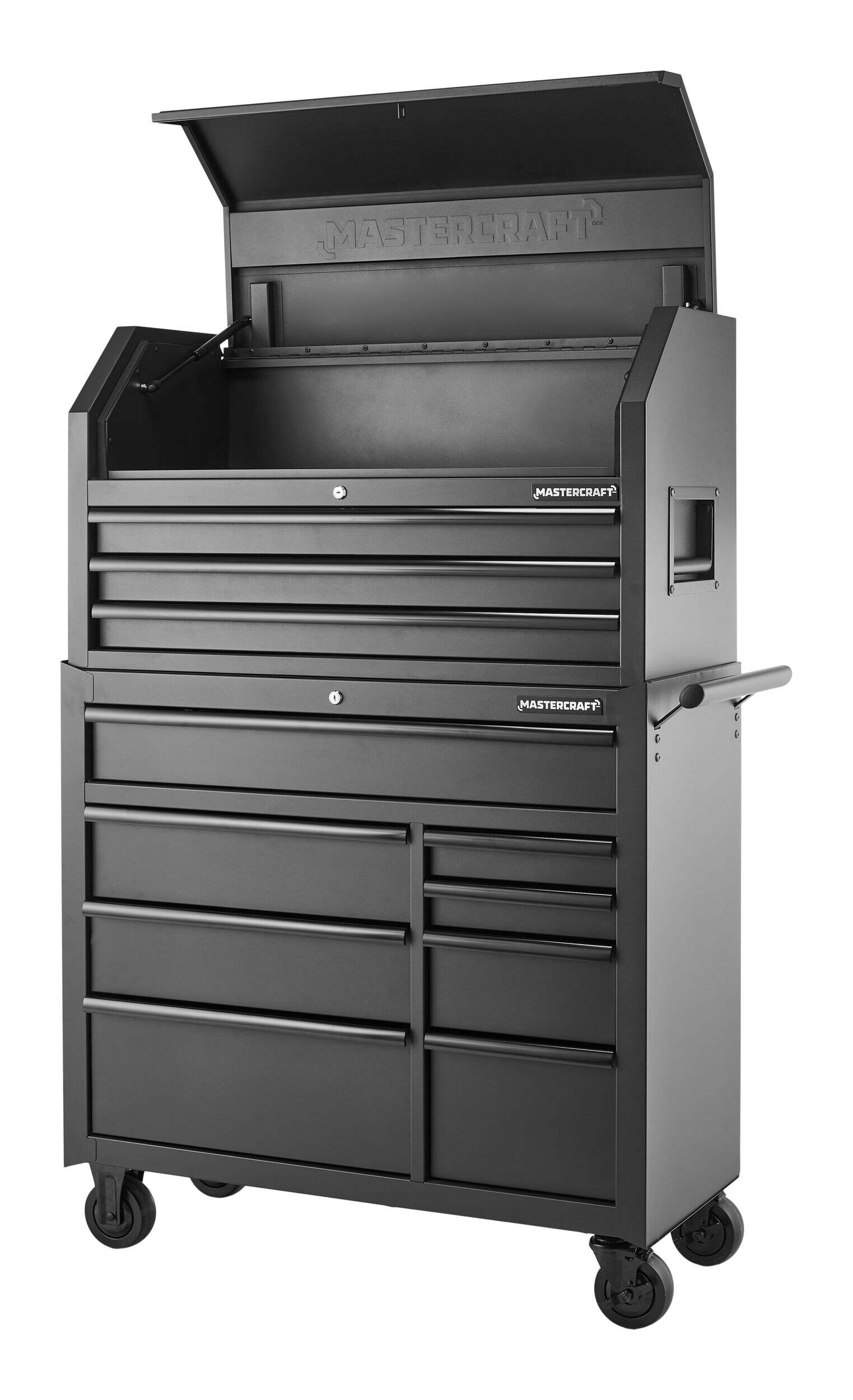 Mastercraft Tool Storage Chest, Built-In Power Bar with USB, 3 Drawer ...