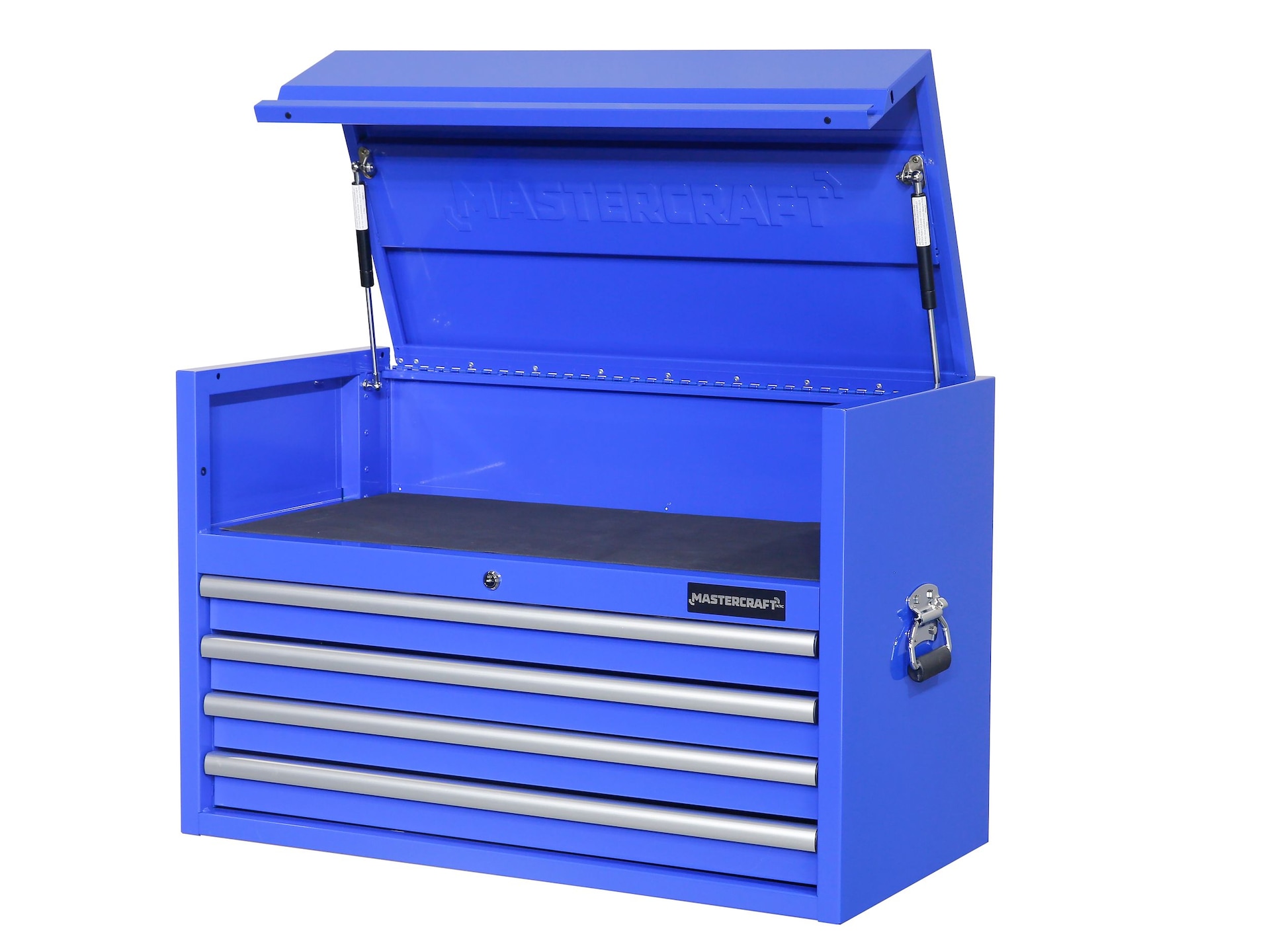 Mastercraft Powder-Coated Steel Tool Storage Chest, Blue, 36-in ...