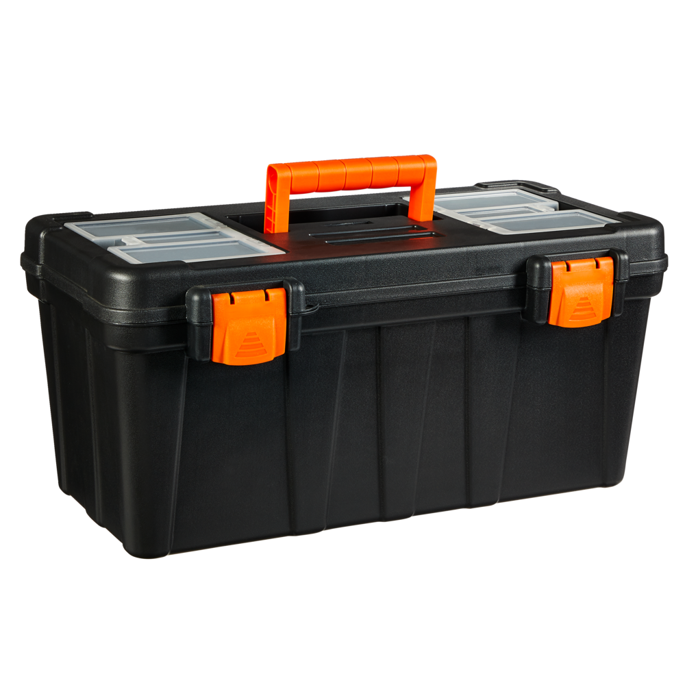 Certified Portable Plastic Tool Box w/ Removable Tray, 20-in | Canadian ...